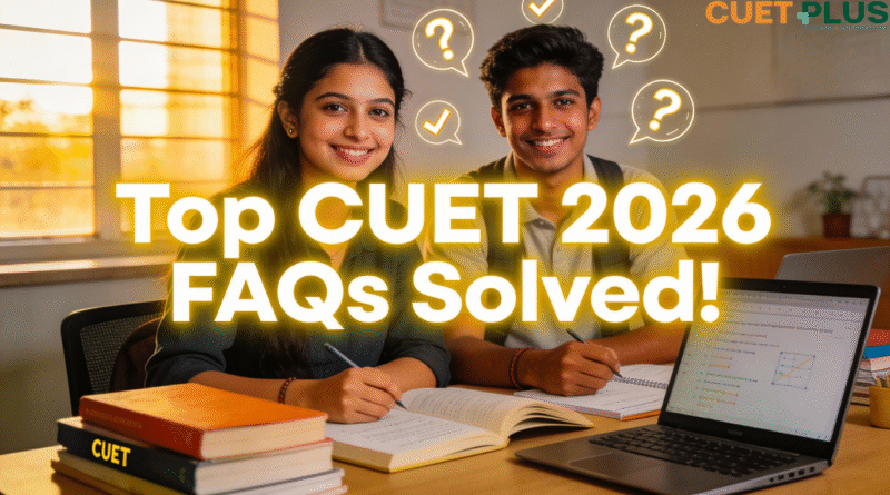 Top FAQs for CUET 2026 Aspirants | Expert CUET Doubts Guide