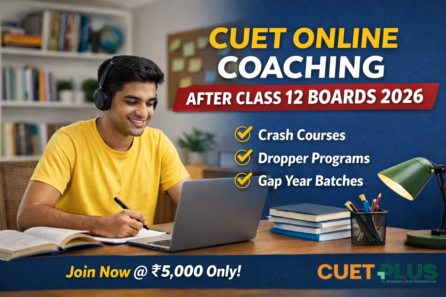 CUET Online Coaching 2026 – Powerful Start After Boards