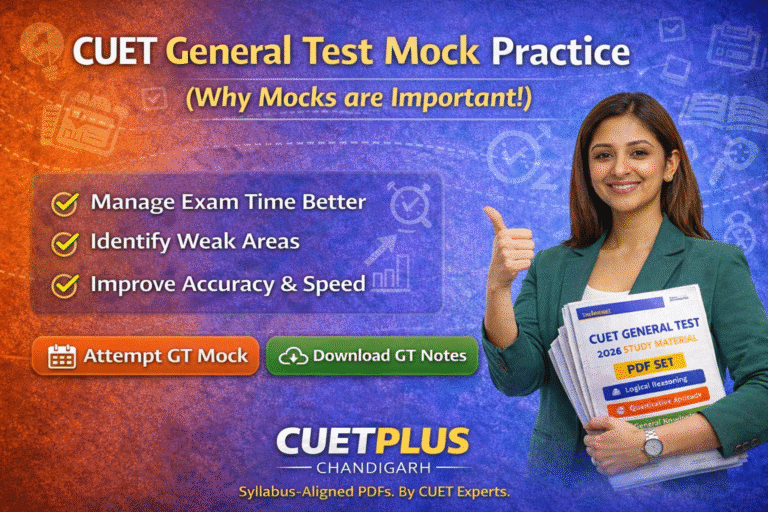 Best CUET General Test Study Material